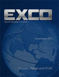January 2014 – Exco Technologies Limited